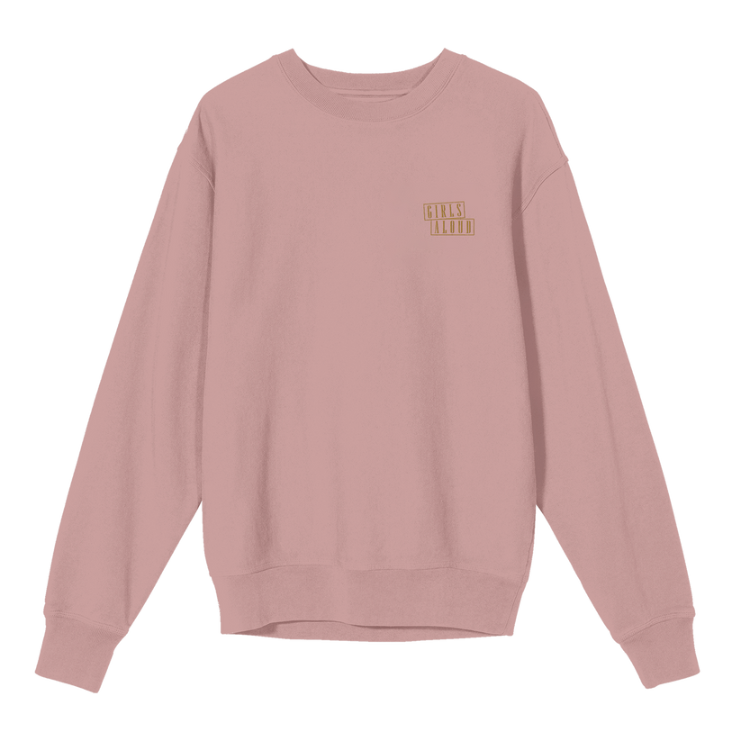 Tour Embroidered Logo Exclusive Pink Crewneck – Girls Aloud